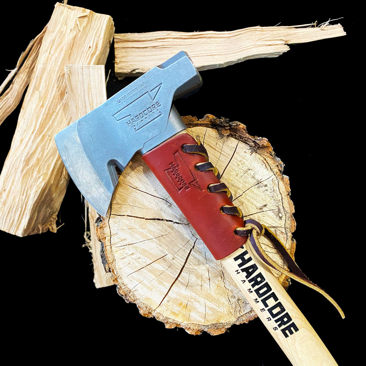 Hammer/Hatchet Leather Collar – Hardcore Hammers