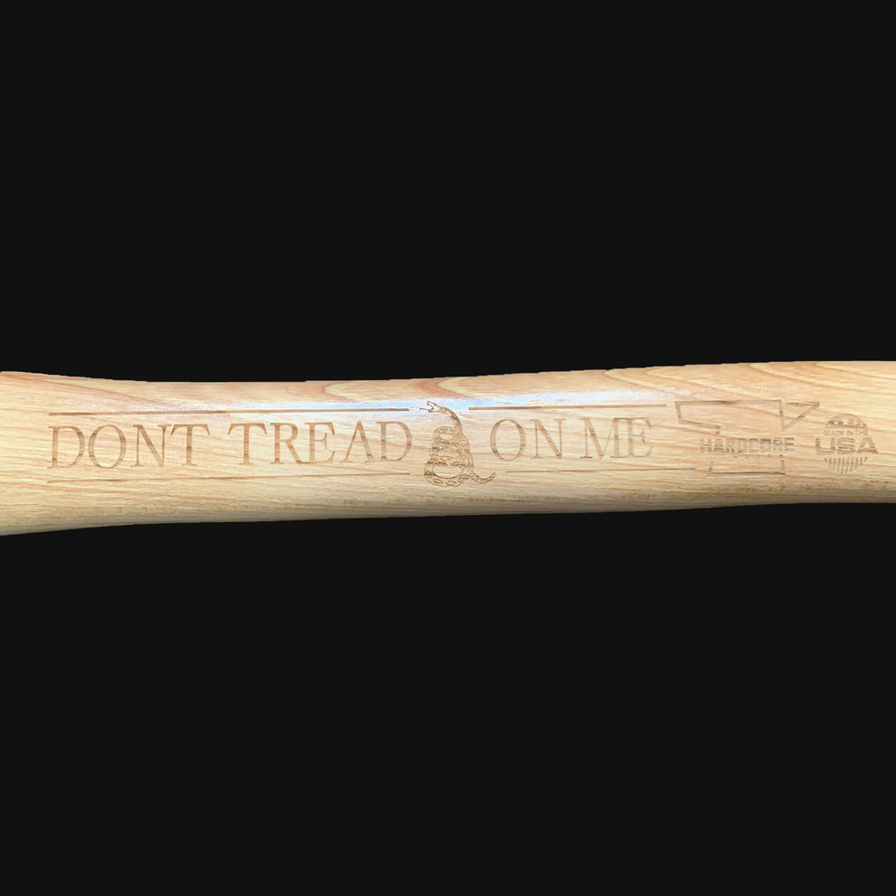 Survivalist Hatchet - Engraved Designs – Hardcore Hammers